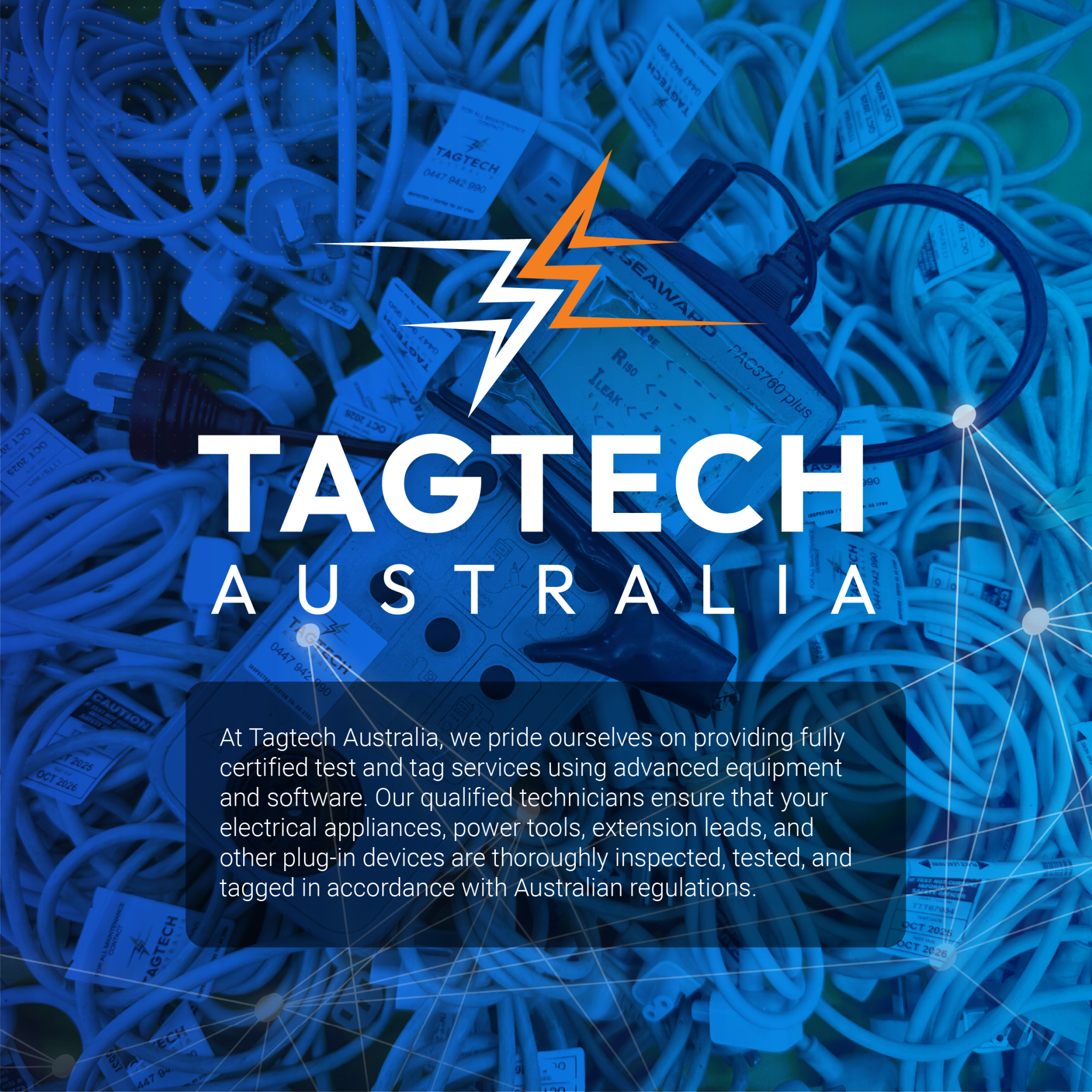 Test And Tag Services In Sydney | 0447 942 990 | Tagtech Australia