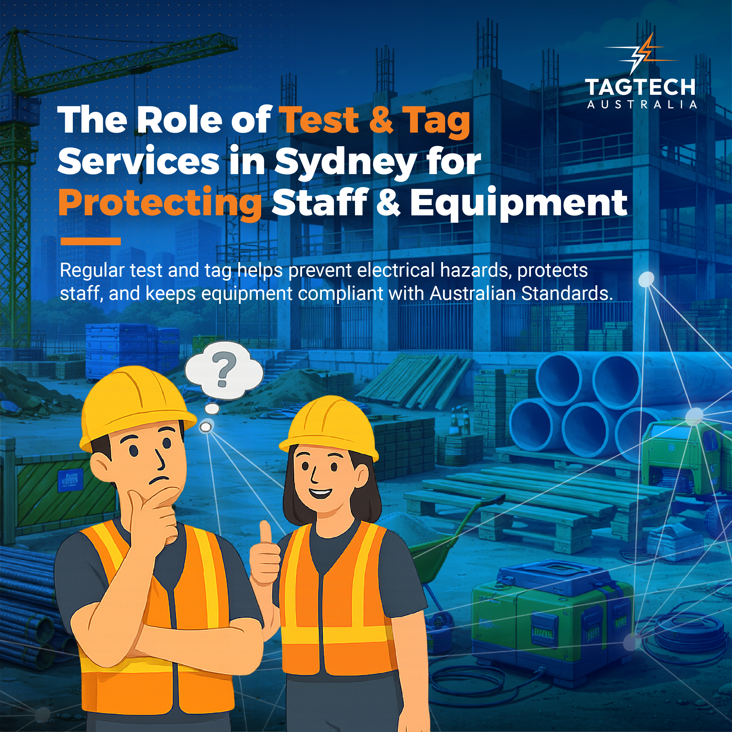 Test and Tag Services for Events & Pop-Up Installations In Sydney